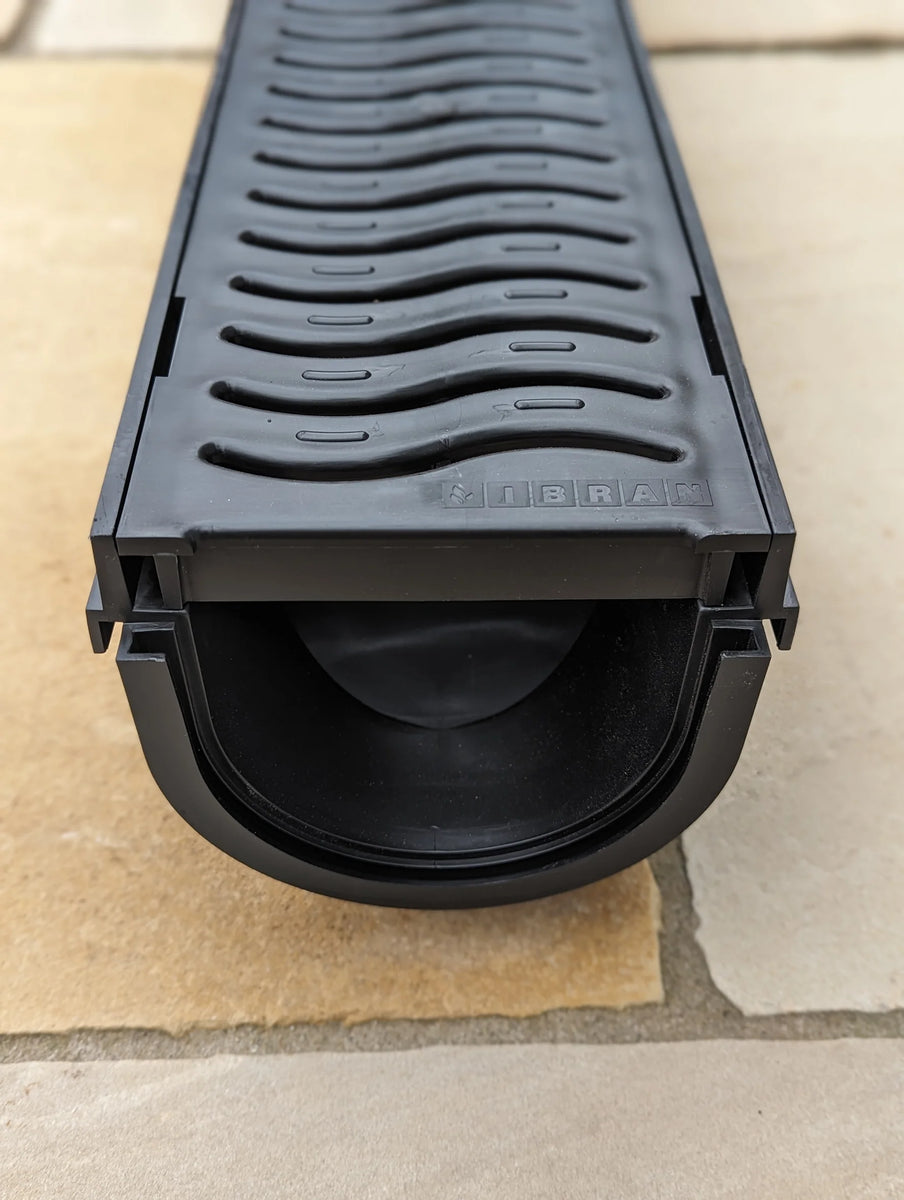 Heavy Duty Drain Channels, Corners and Caps, Plastic Drains, Drainage ...