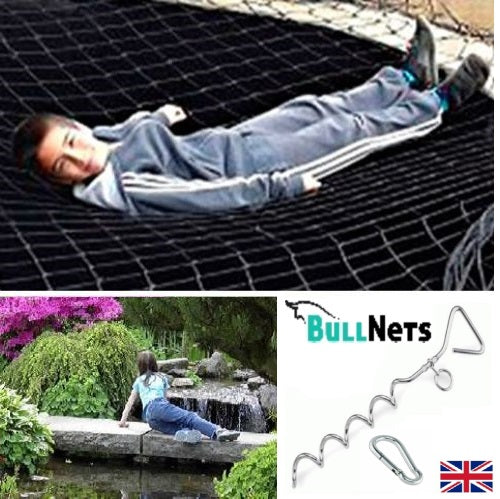 Pond Safety Nets, Covers and Child Safety Netting | Bull Nets